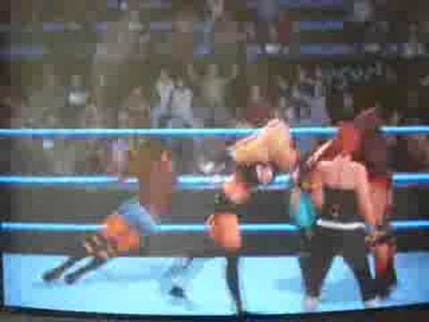 6 Divas Battle Royal part 1 - Smackdown vs Raw 2008 - YouTube