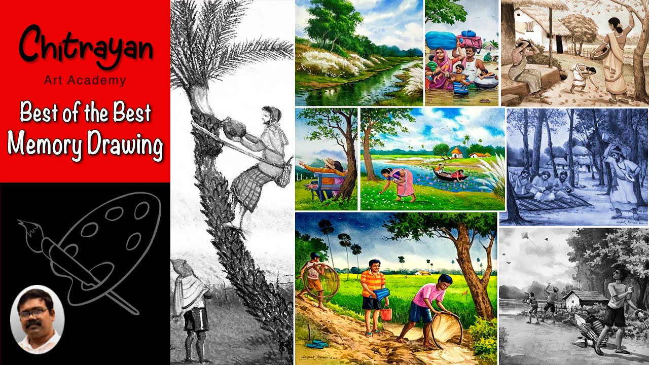 | BFA Figurative Composition Drawing | Memory Drawing | Festival ...