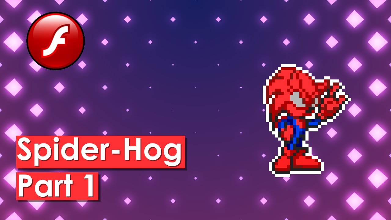 Spider-Hog Episode 1 (2003) - Flash Animation - Sprite Animation - YouTube