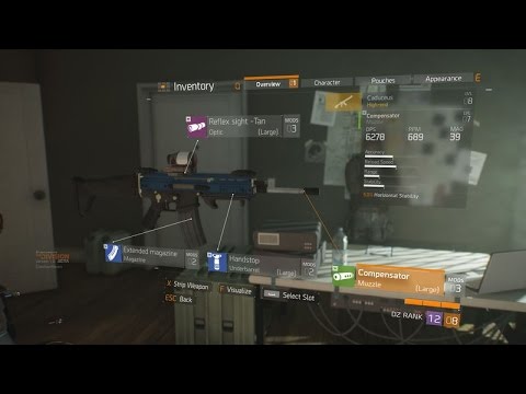 Tom Clancy's The Division New Guns M87 Sniper rifle, Remington 700 ...