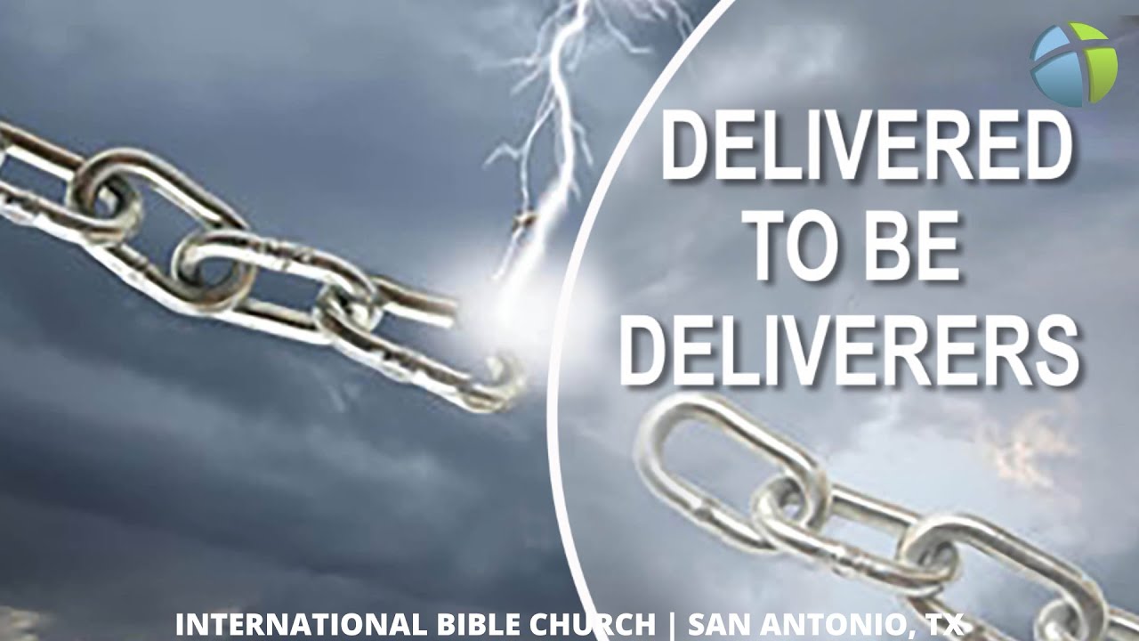 Delivered to be Deliverers | Pastor David Cook - YouTube