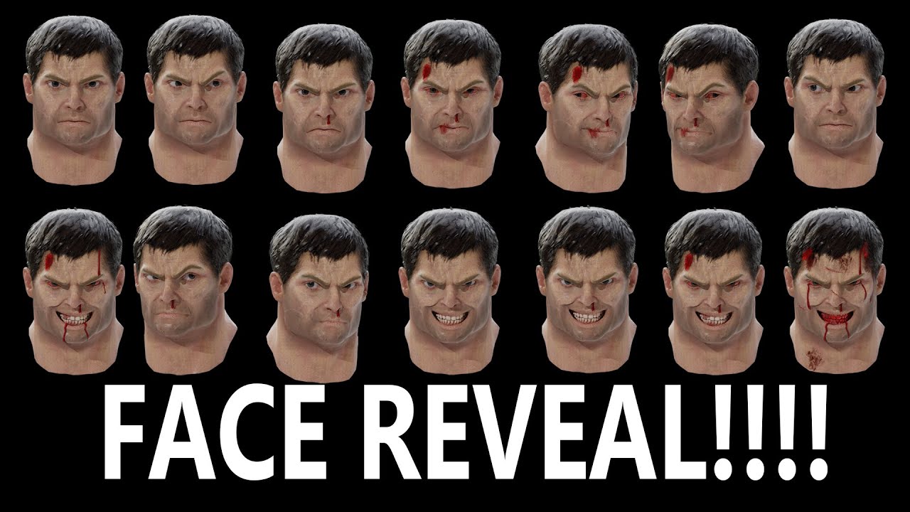 doom slayer face reveal - YouTube