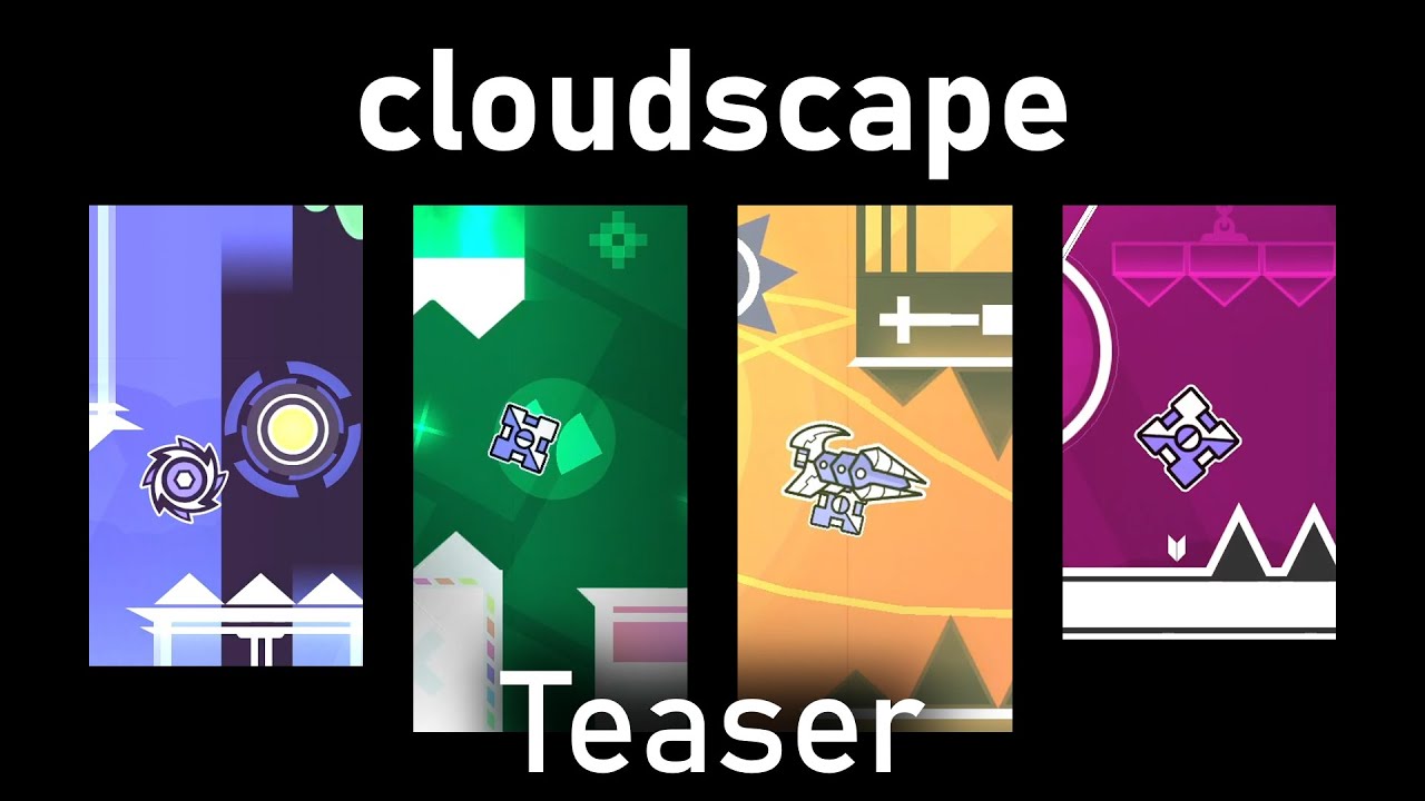 cloudscape by DivideNick [Extreme Demon Teaser] | Geometry Dash - YouTube