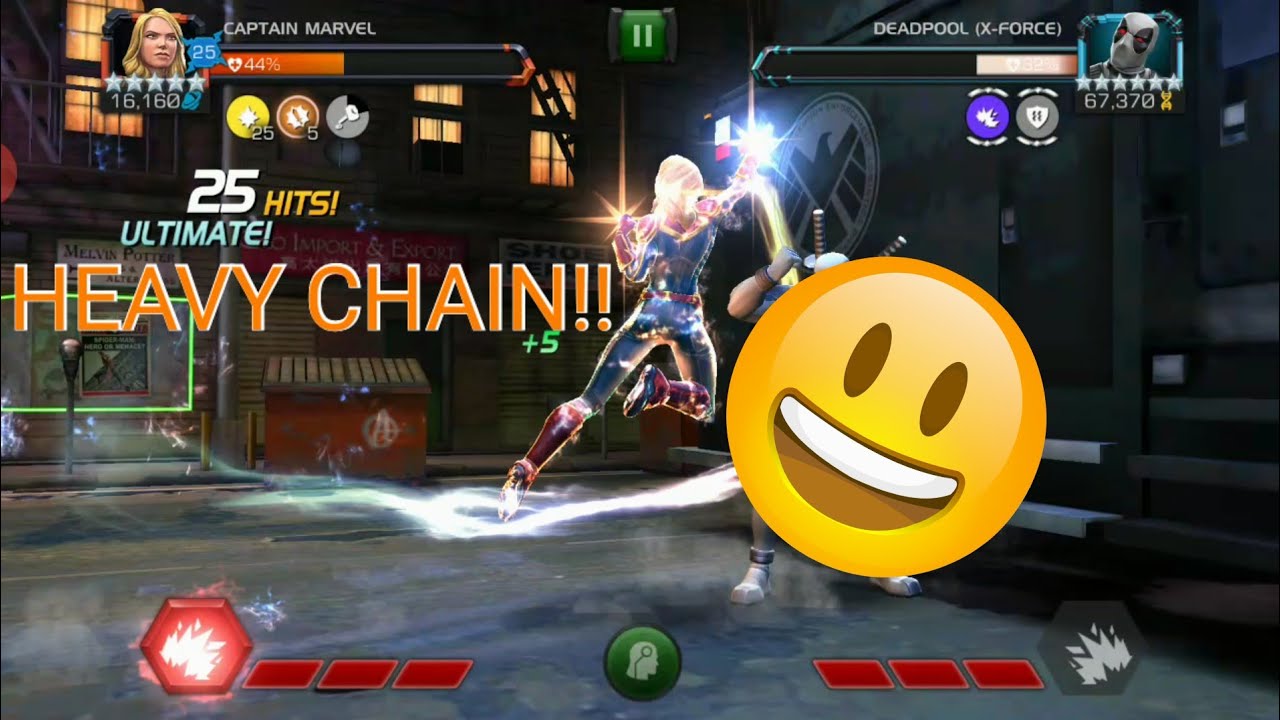 Captain marvel heavy chain..variant 4 chapter 1.2..deadpool boss solo ...