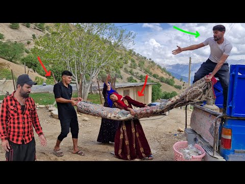 Chaos at Home! Ali Pushes the Jealous First Wife Out as Abolfazl Suddenly Appears