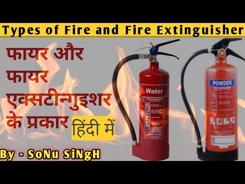 Types of Fire and Fire Extinguisher | Different Types of Fire ...