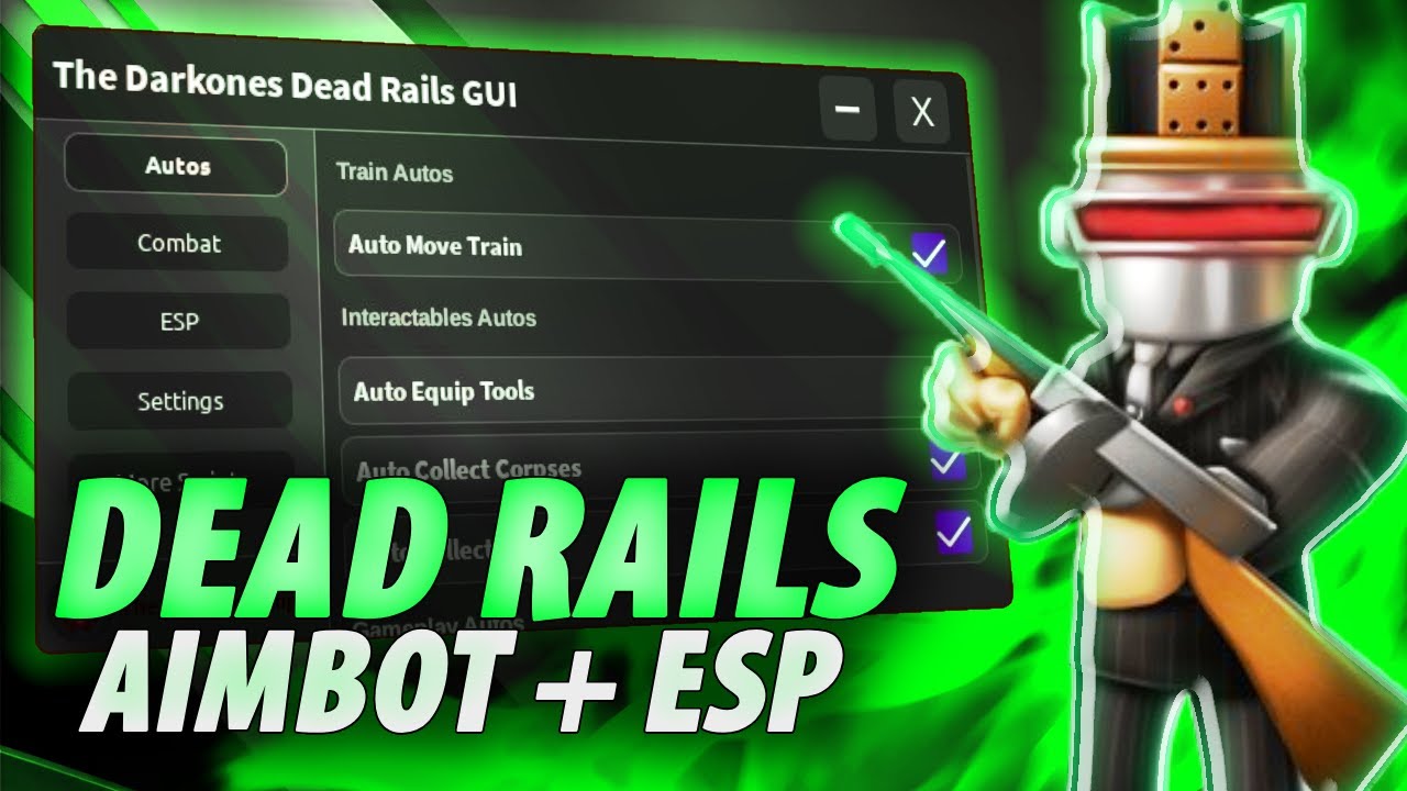 *NEW* Dead Rails Script With AIMBOT AND AUTO FARM (PASTEBIN 2025) - YouTube