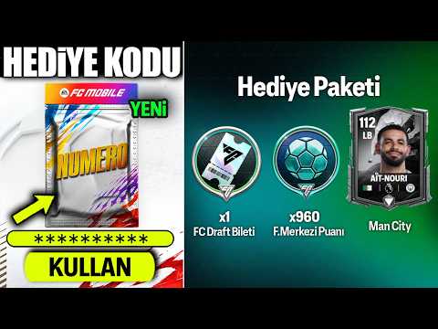 ÇABUK KULLAN YENİ HEDİYE KODU GELDİ 😱 BEDAVA DRAFT FİŞİ 🔥 FUTBOL MERKEZİ YENİ MAÇLAR FC Mobile