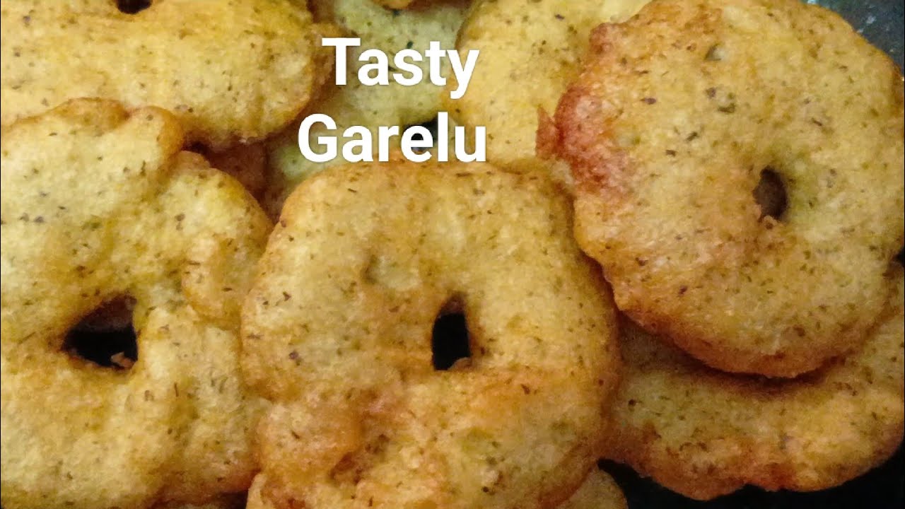 Tasty Garelu | Garelu recipe | Minapa Vada | How to make Minapa Vada ...