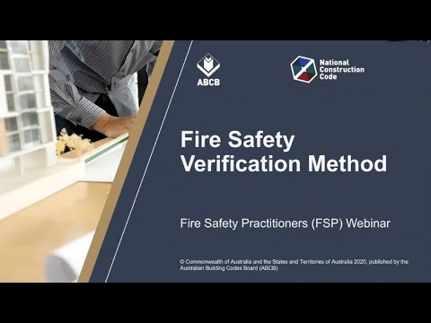 Fire Safety Verification Method: Fire Safety Practitioners webinar ...