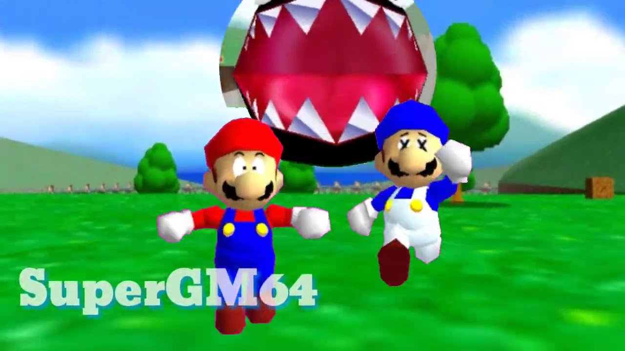 Chain Chomp Trying To Kill Mario & SMG4 Who Let The Chomp Out ...