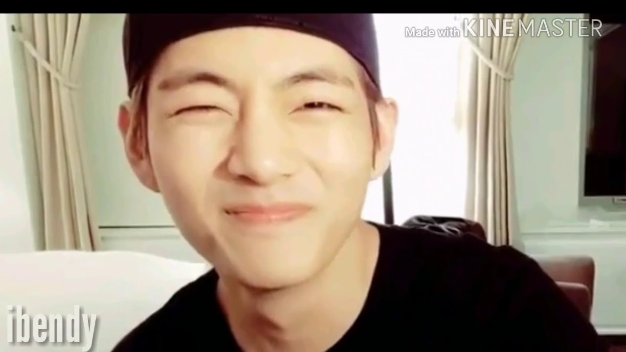 BTS V LAUGH MESSAGE NOTIFICATION - YouTube