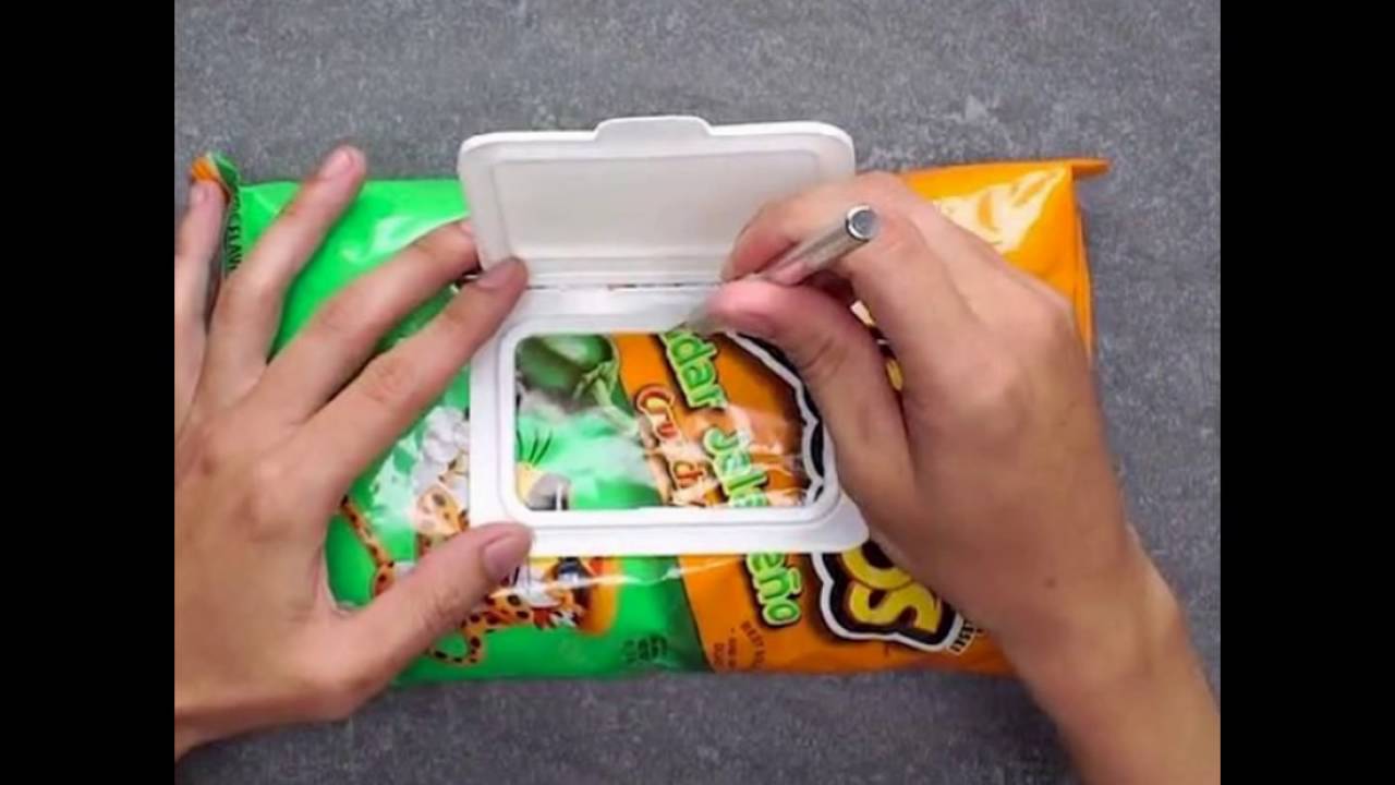 DIY DULCERO, BOLSA DE FRITURAS ABREFACIL/LA MEJOR IDEA PARA DULCERO ...