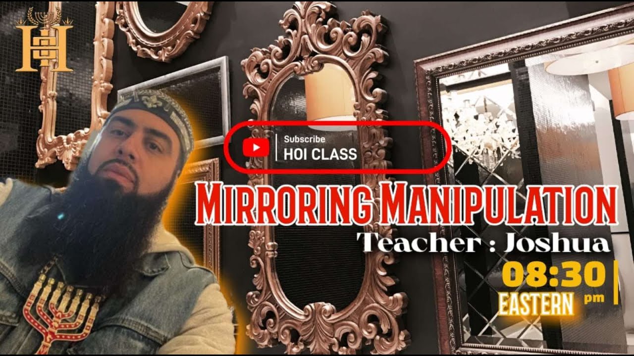 IRON SHARPENS IRON| MIRRORING MANIPULATION - TEACHER: JOSHUA - YouTube