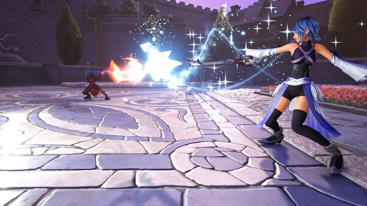KH3 MODS: Aqua vs Vanitas. KH BBS Battle Recreation: (Critical Mode ...