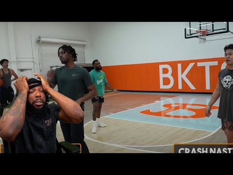 ME & Kenny GOT HEATED AGAIN! Cash & Crash Vs Lsk & Kenny Basketball