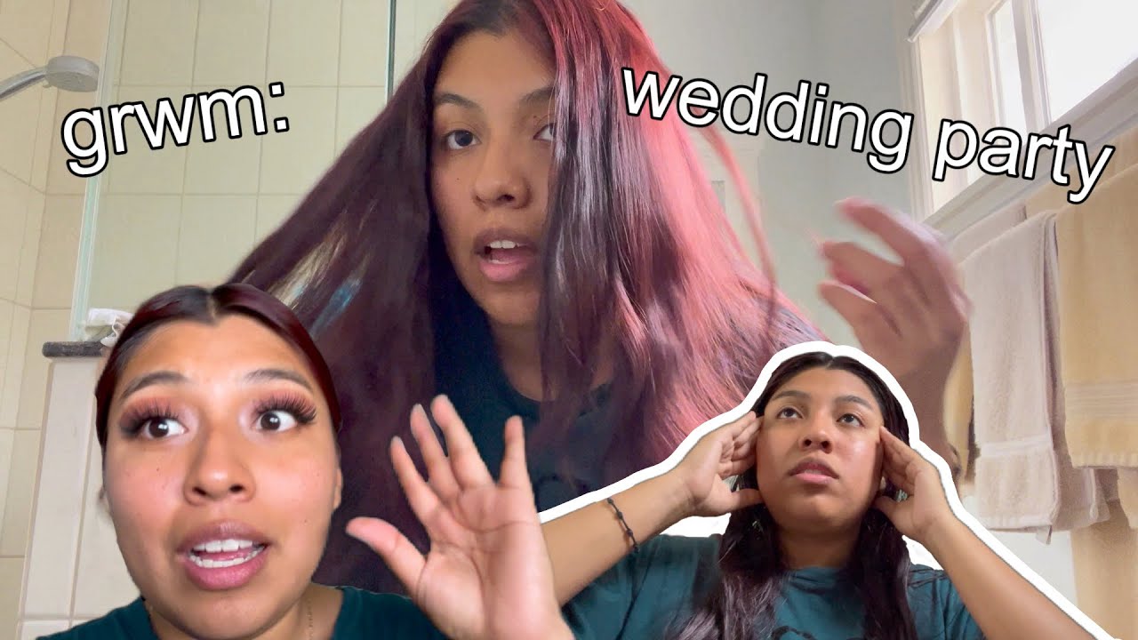 grwm: wedding party edition!! - YouTube