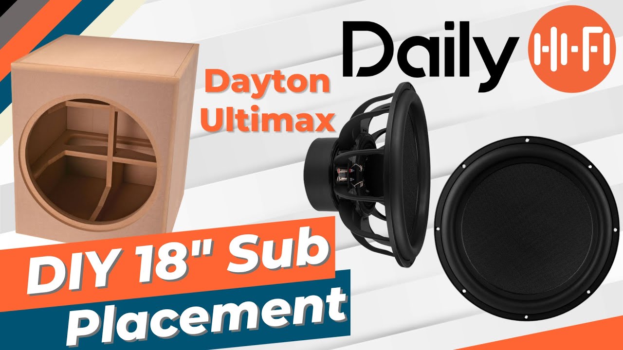 DIY 18" Sub Placement - YouTube