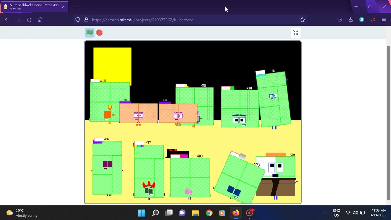 Numberblocks | 411-420 - YouTube
