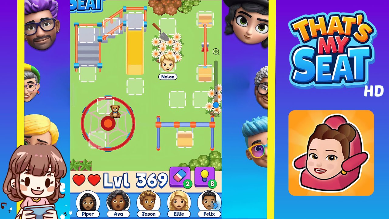 That's My Seat level 369 Solution Walkthrough - YouTube