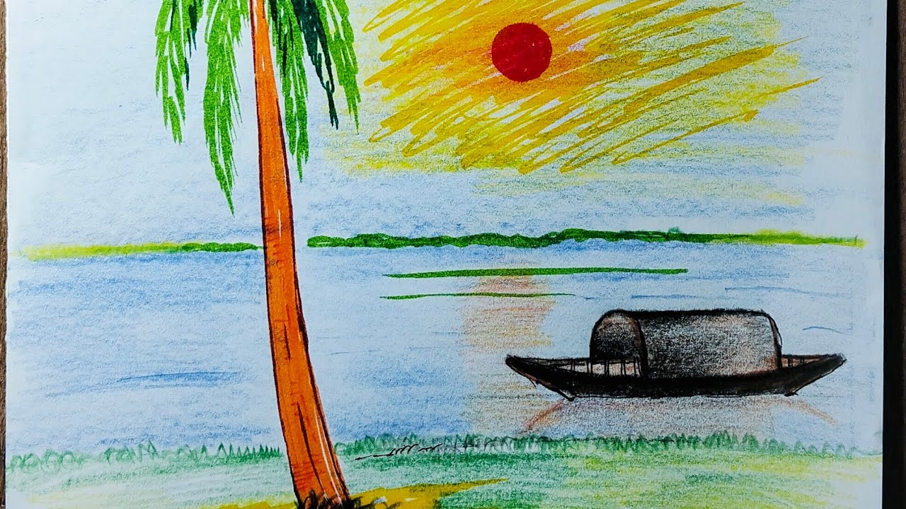 DRAWING BANGLA 54 is live! natural art - YouTube