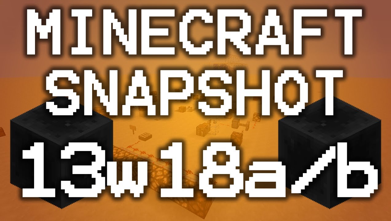 Minecraft Snapshot: 13w18a/b - "COAL BLOCKS & CRAFTING RECIPES" (M289 ...