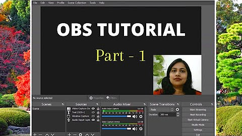 OBS studio for beginners - YouTube