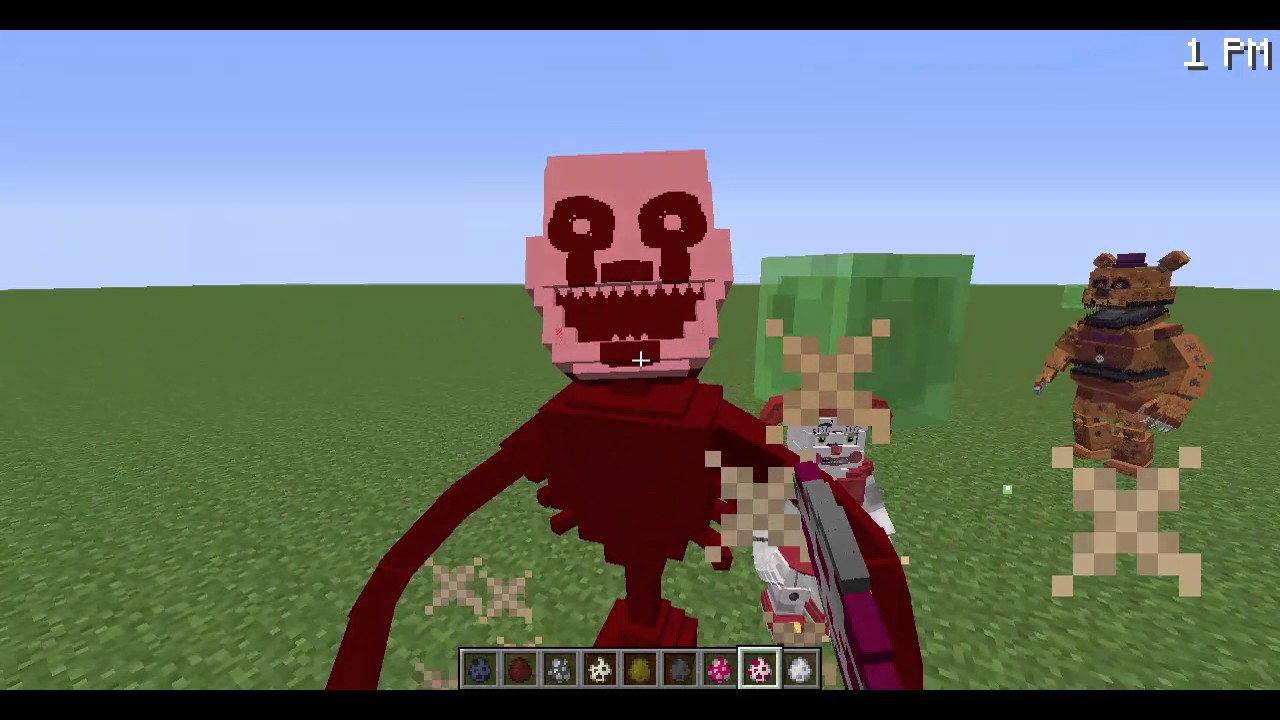 Minecraft:Tutorial do mod FNaF Universe:Animatronics parte 1 - YouTube