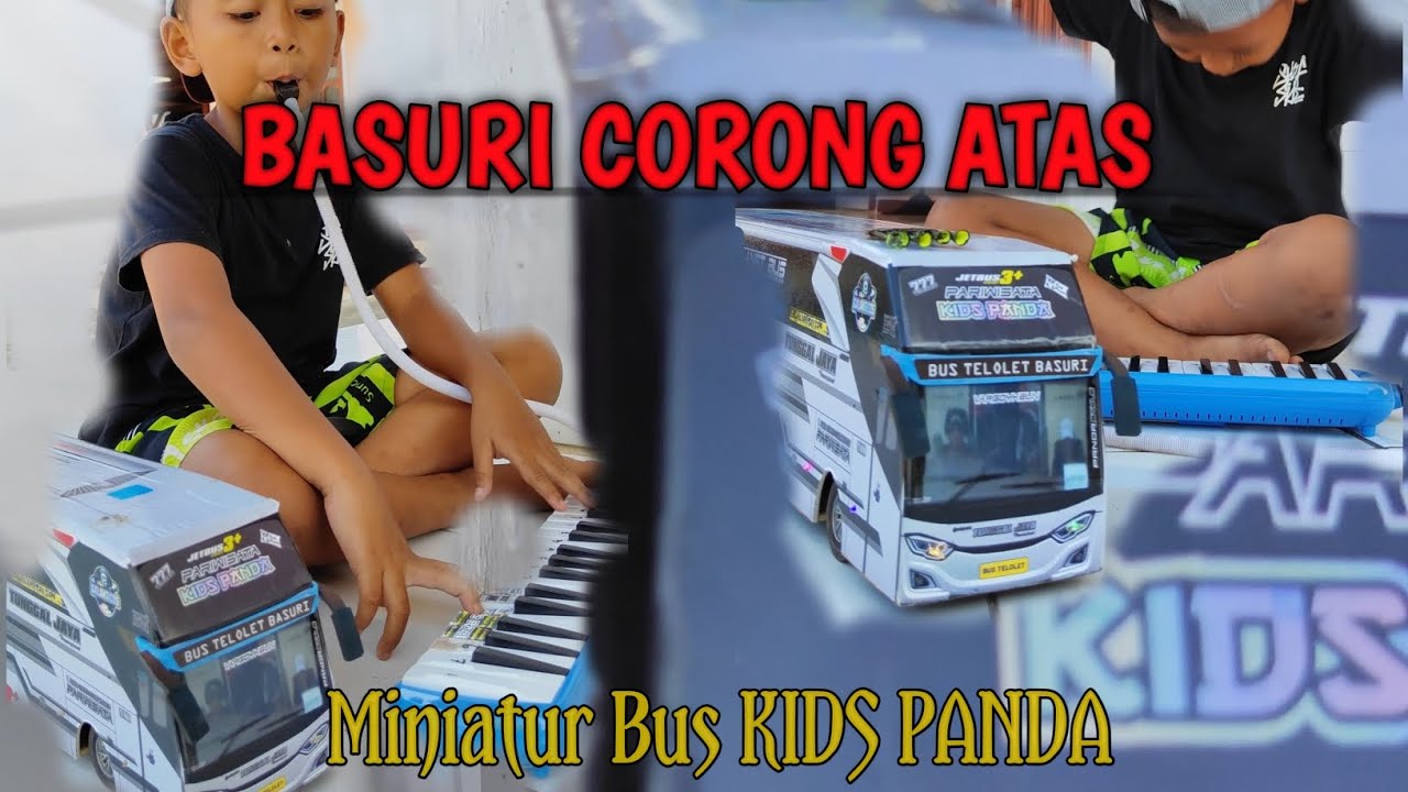 pasang telolet basuri corong atas‼️miniatur bus basuri - YouTube