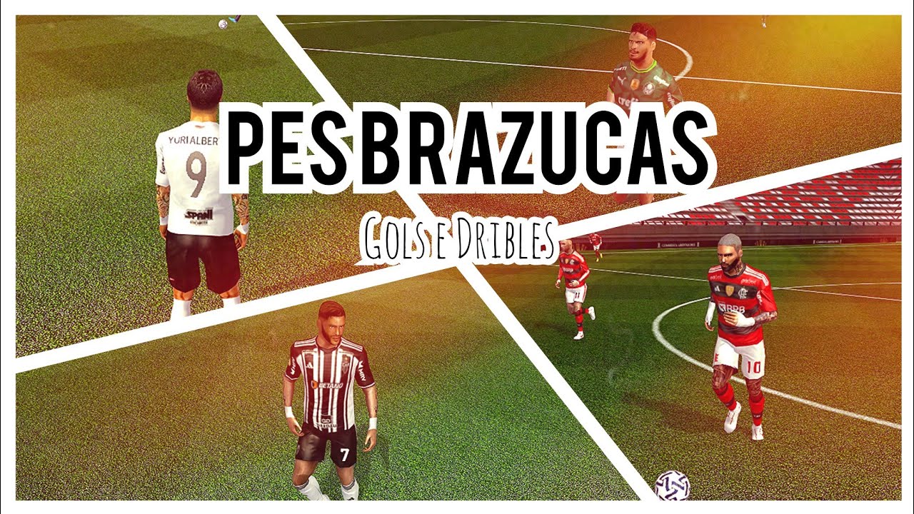 Gols e Dribles - Pes Brazucas - YouTube