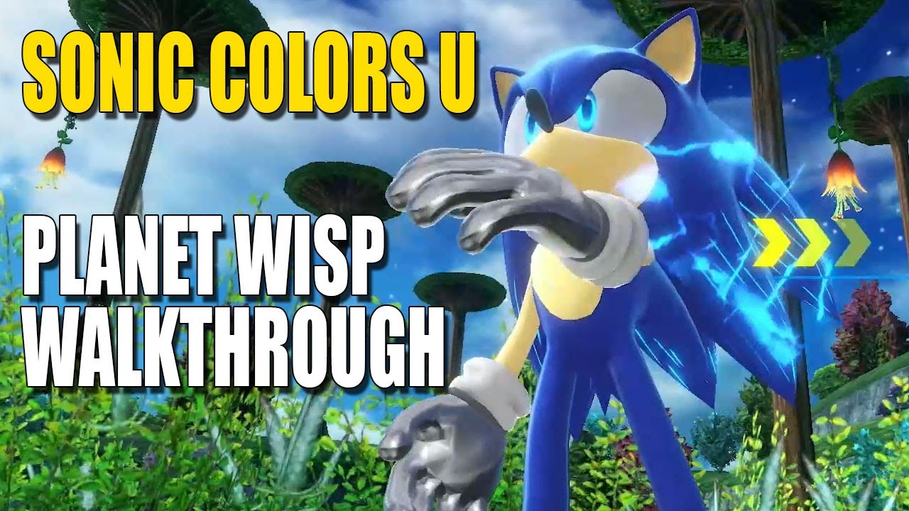 Sonic Colors Ultimate: Planet Wisp walkthrough + boss fight - YouTube