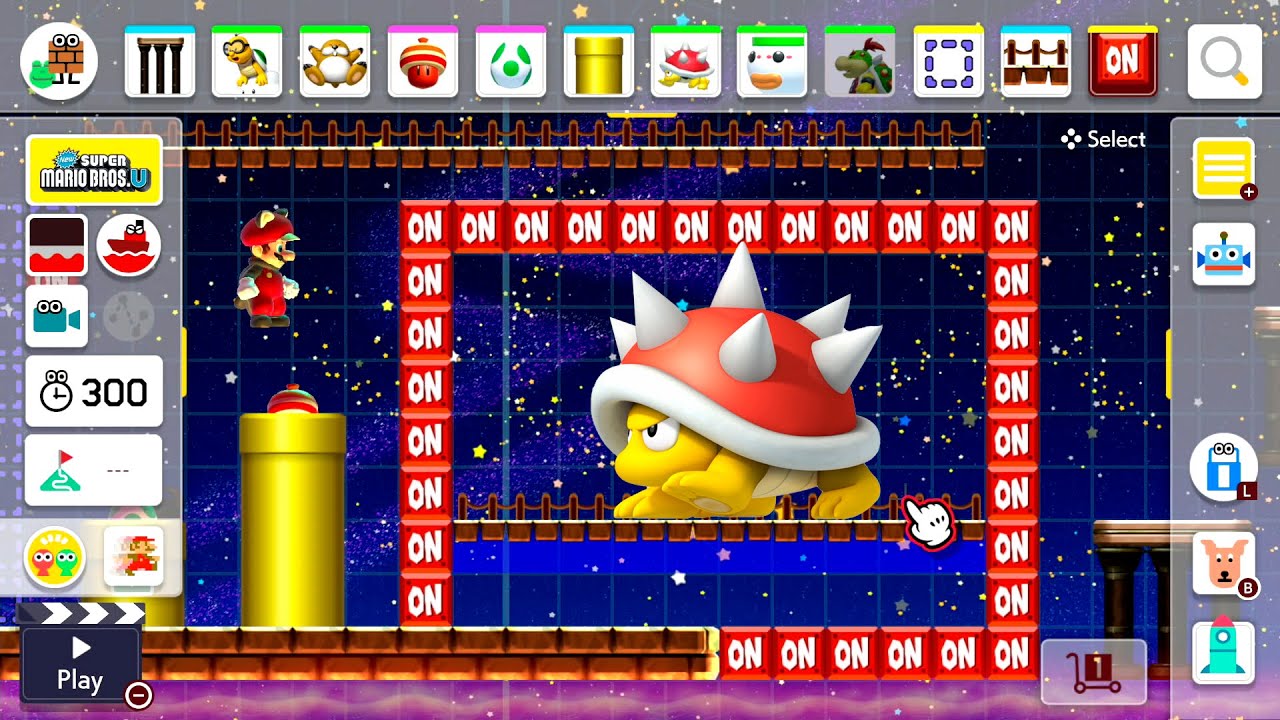 Super Mario Maker 2 - Course Maker Experiment! - YouTube