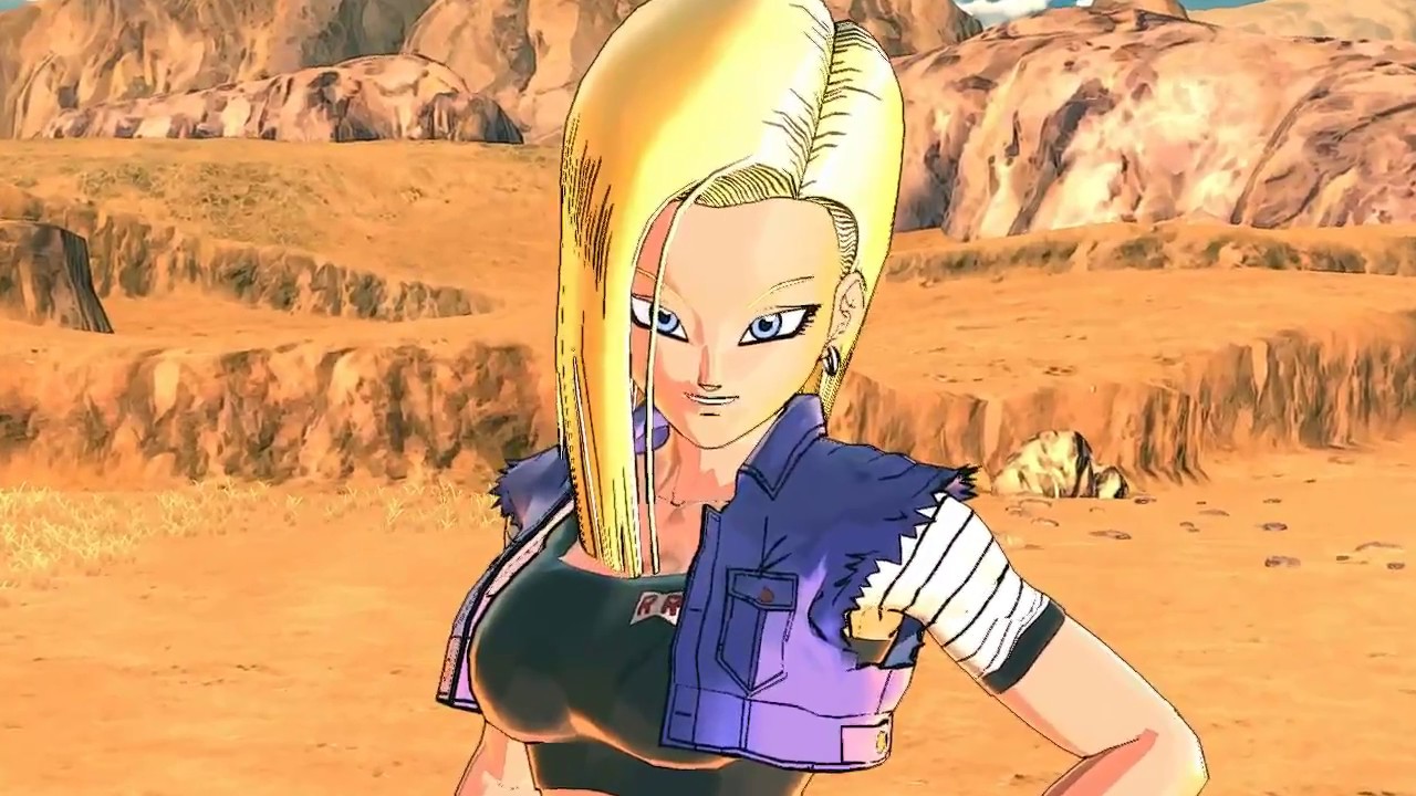Dragon ball xenoverse 2 mod Super C-18 vs Goku - YouTube