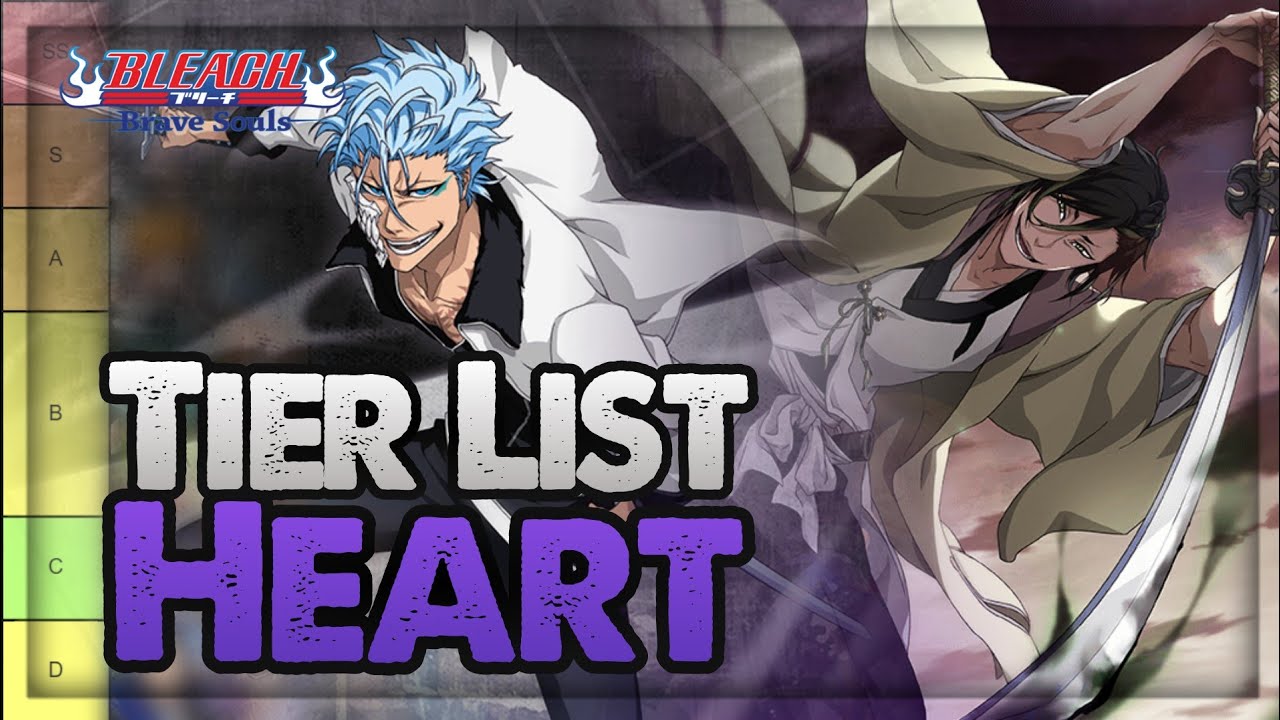 Tier List - Melhores Personagens Heart - Bleach Brave Souls - YouTube