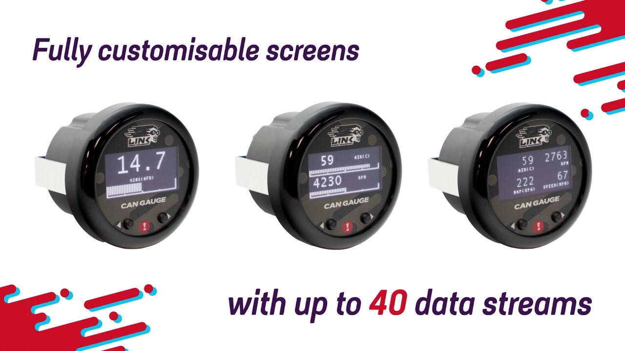 Link CAN Gauge - YouTube
