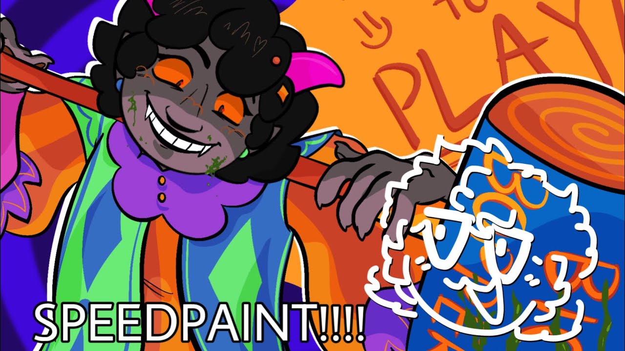 "WHO'S READY TO PLAY!!!" Talald Hieron (Vast Error) Speedpaint! - YouTube