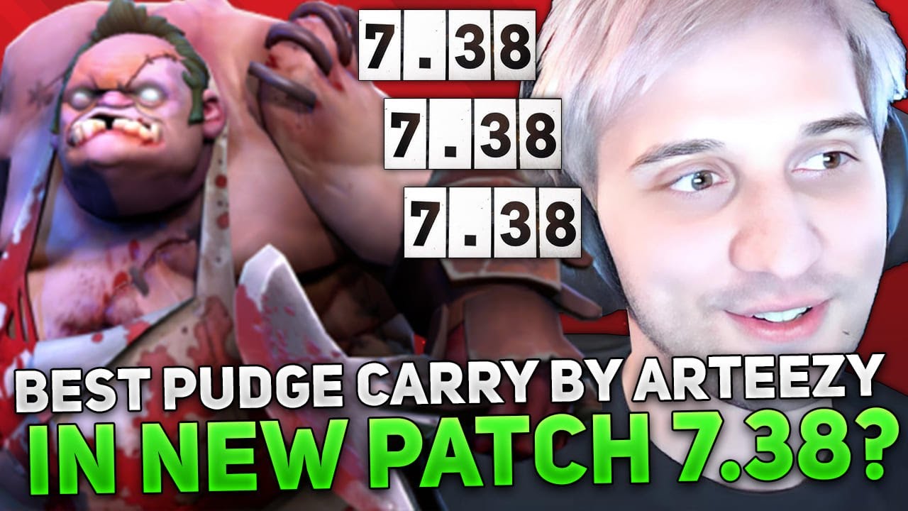 BEST PUDGE CARRY by ARTEEZY in NEW PATCH 7.38?! - YouTube