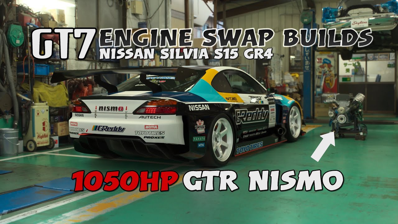 GT7 Builds: Nissan Silvia S15 Touring Car with GTR Nismo '17 Engine ...