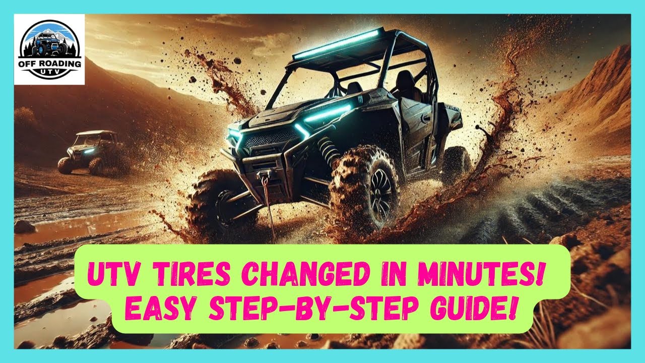 UTV TIRES CHANGED IN MINUTES - EASY STEP-BY-STEP GUIDE | HOW TO CHANGE ...