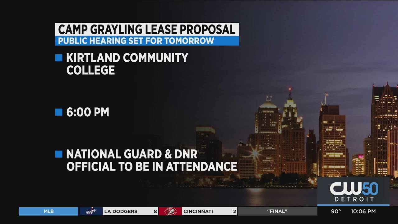 Michigan DNR Reviews Proposal To Expand Camp Grayling National Guard ...