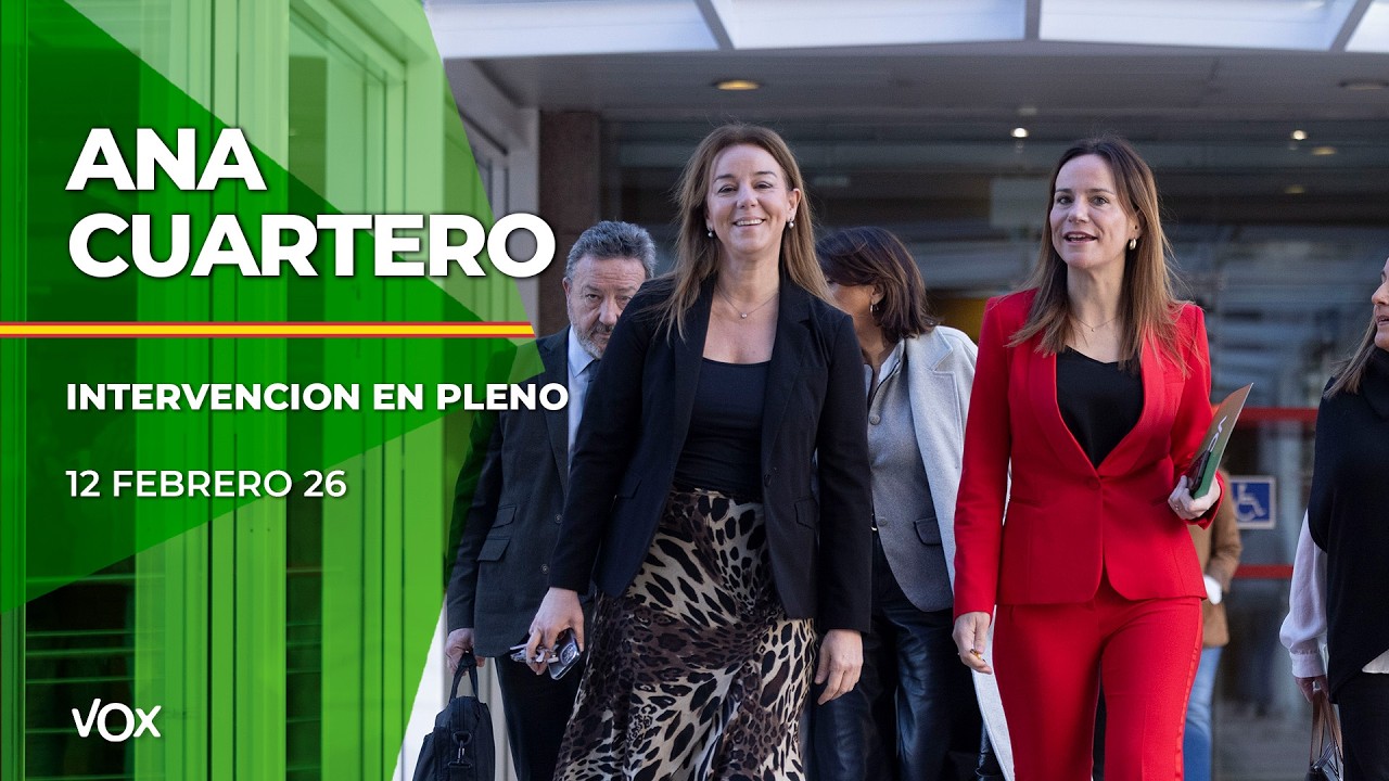 12.02 I Intervención ANA CUARTERO en la Asamblea de Madrid - YouTube