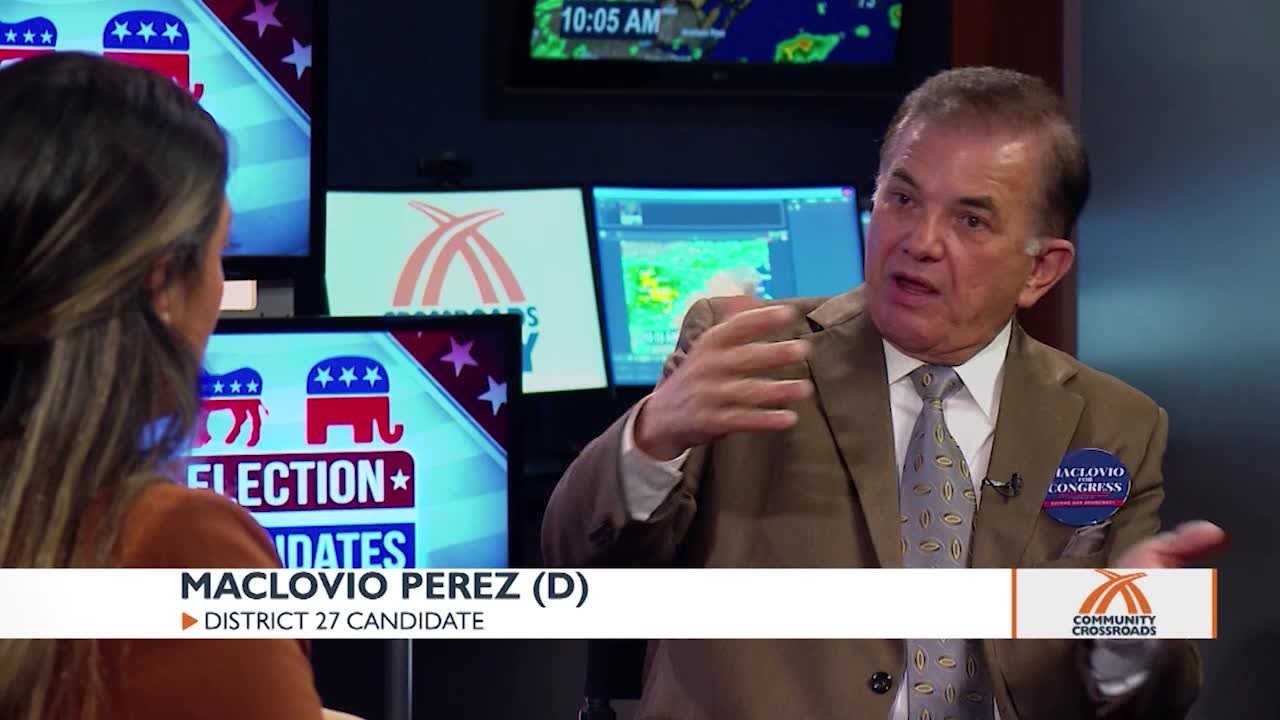 Maclovio Perez Jr. shares why he is running for District 27, Part 2 ...