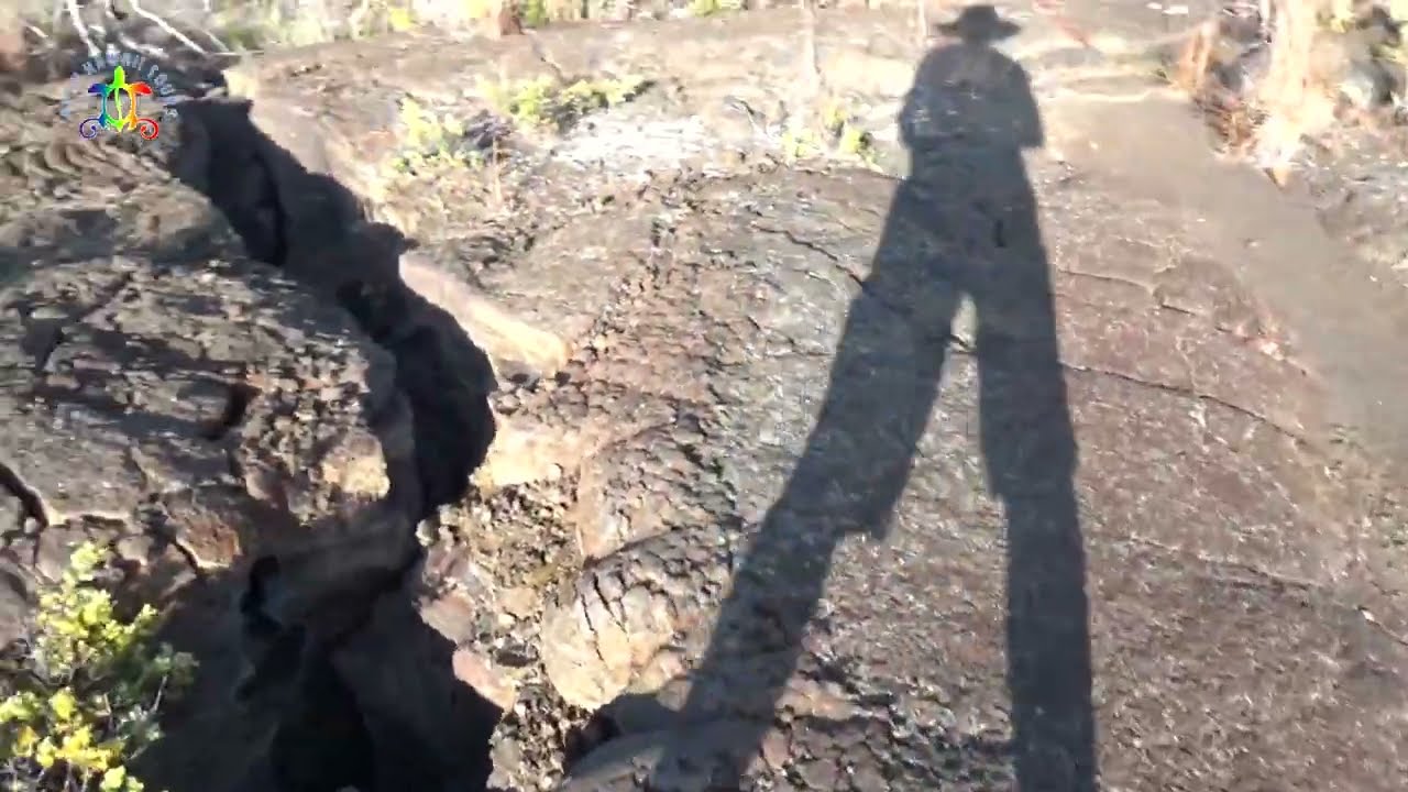 Hawaii Hike To Twin Pit Craters Volcanoes National Park - YouTube