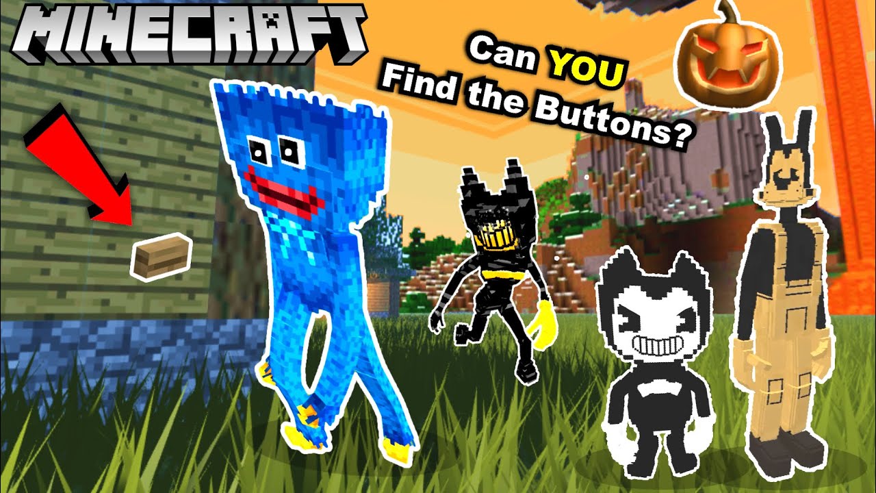 HUGGY WUGGY’S HALLOWEEN WORLD IN MINECRAFT! (Poppy Playtime BATDR ...
