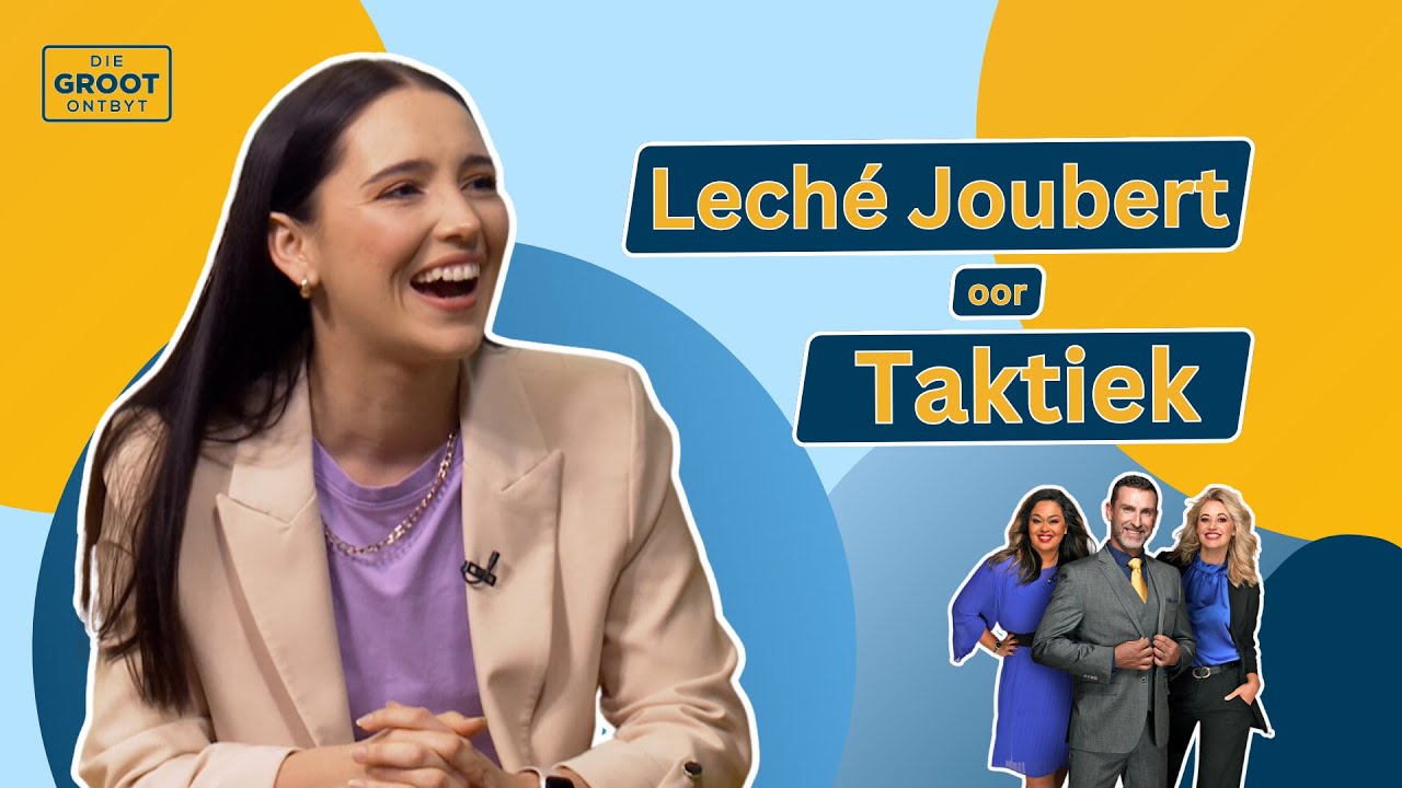 Leché Joubert gesels oor die nuwe kykNET-komediereeks 'Taktiek' | 9 ...