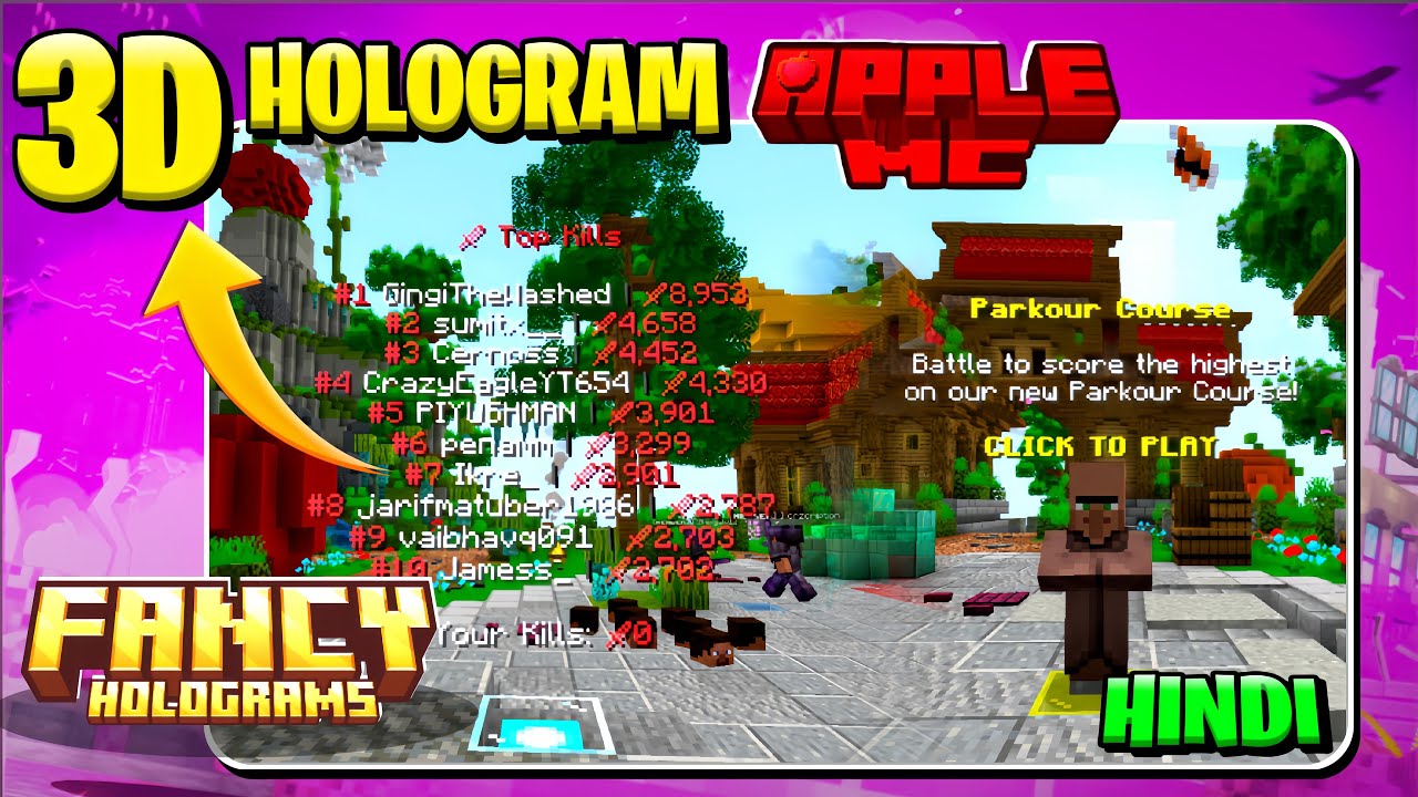 FANCY HOLOGRAMS PLUGIN SETUP | HOW TO ADD FANCY 3D HOLOGRAMS LIKE APPLEMC | FULL TUTORIAL ...