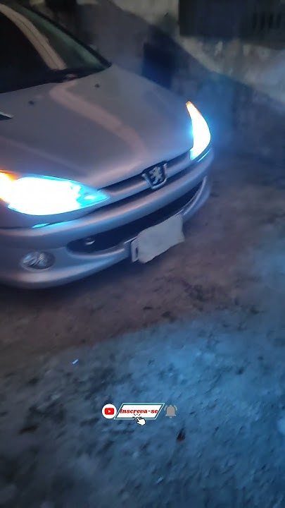 🚨🚨Peugeot 206 SW com Lâmpada Led H7 12000k Efeito Xenon Veja Super Top Potente 😍😍🚀👏🏻👏🏻 - YouTube