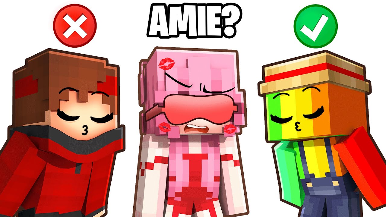 TROUVER une COPINE sur Minecraft ! Awariz & Talcado - YouTube