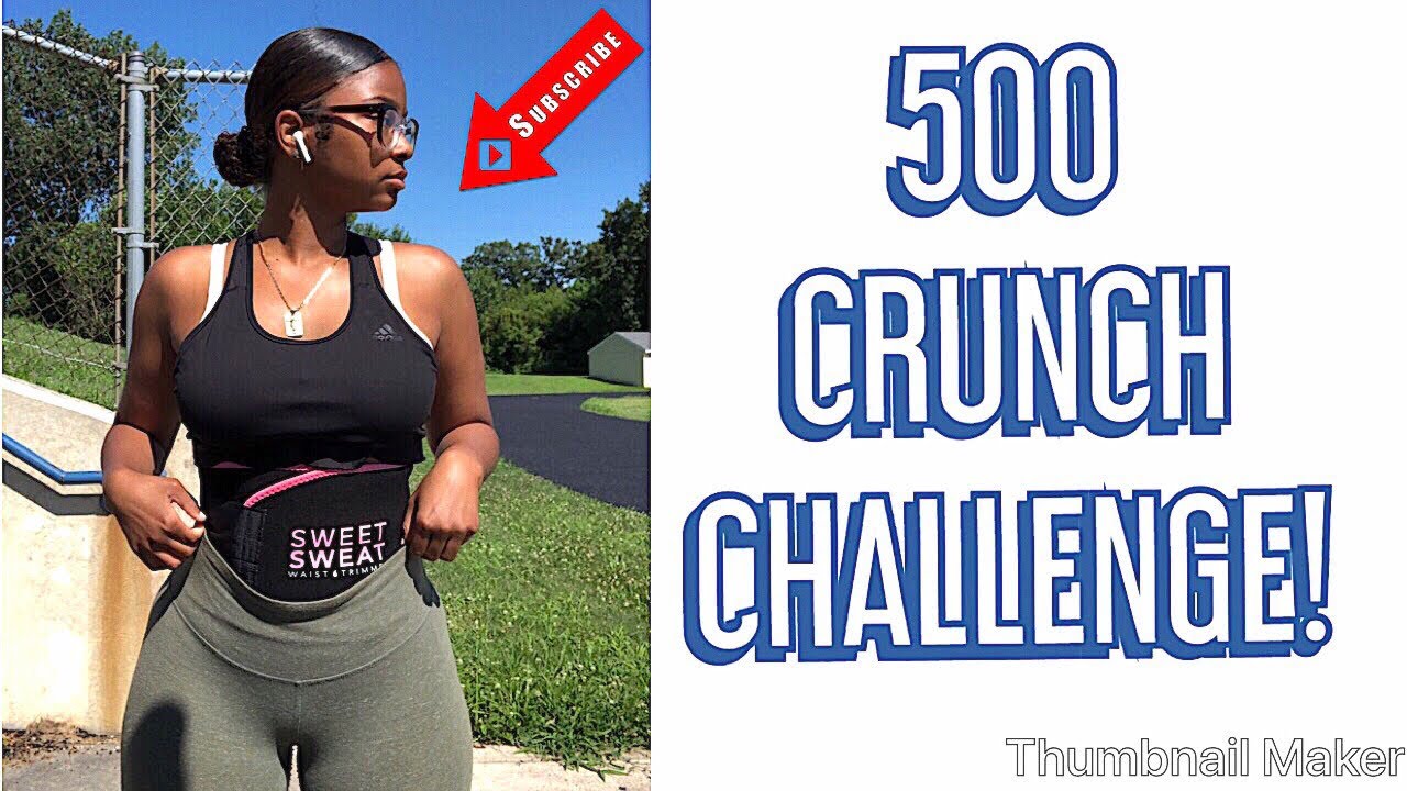 INTENSE AB WORKOUT - 500 CRUNCH CHALLENGE! - YouTube