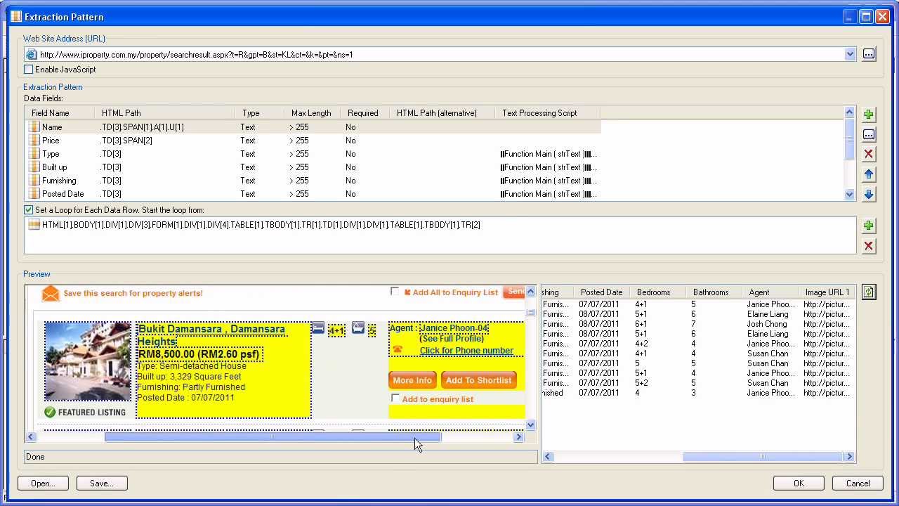 Web Content Extractor Demo 2 - YouTube